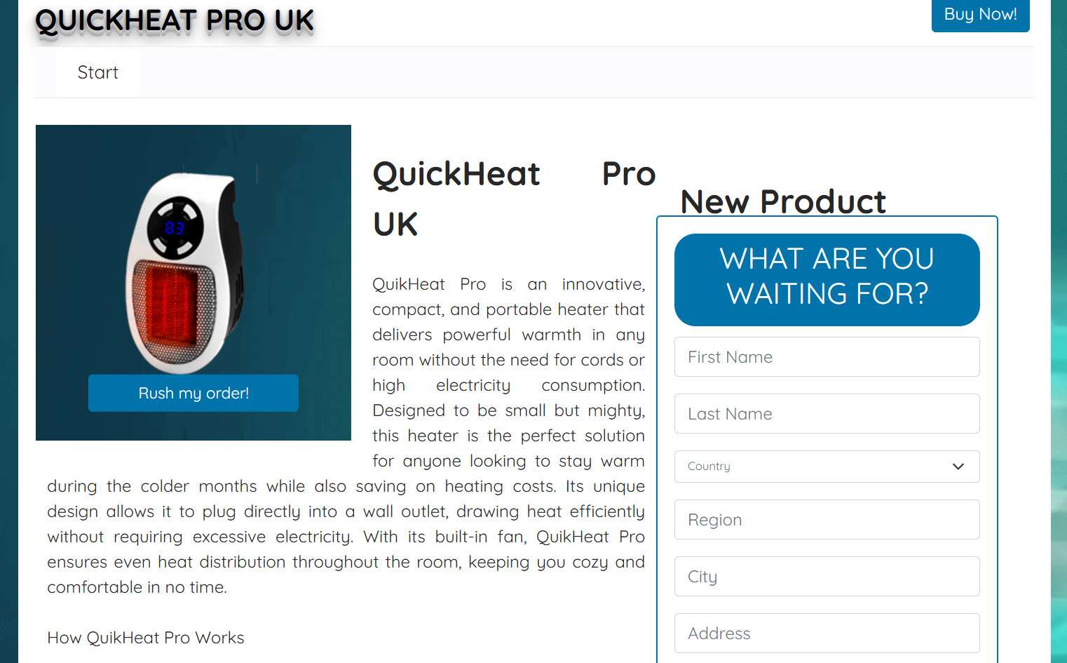 QuickHeat Pro Heater - Scam Or Legit? Read This Before Buying It