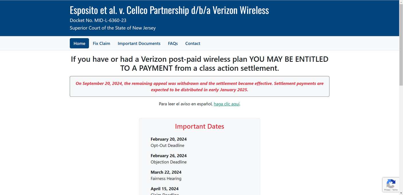 Verizon Administrative Settlement Email Is Legit - What To Know