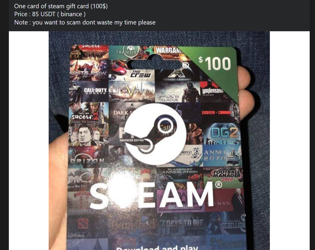 The FAKE Steam Gift Card Scam - What You Need To Know