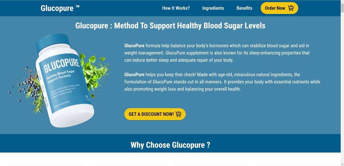 GlucoPure - Scam Or Legit? Read This Before Buying | MalwareTips Blog