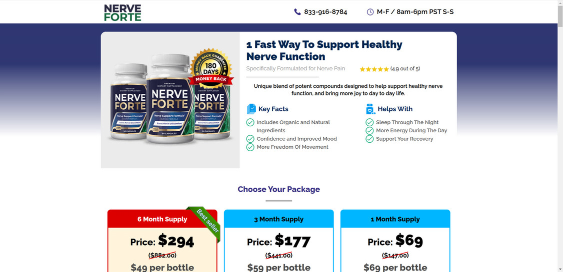 Nerve Forte - Scam Or Legit? Read This Before Buying