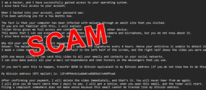 "Your Private Information Has Been Stolen" Email Scam Explained ...