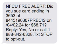 “NFCU Free Alert” Scam Texts Explained: How To Avoid Falling Victim