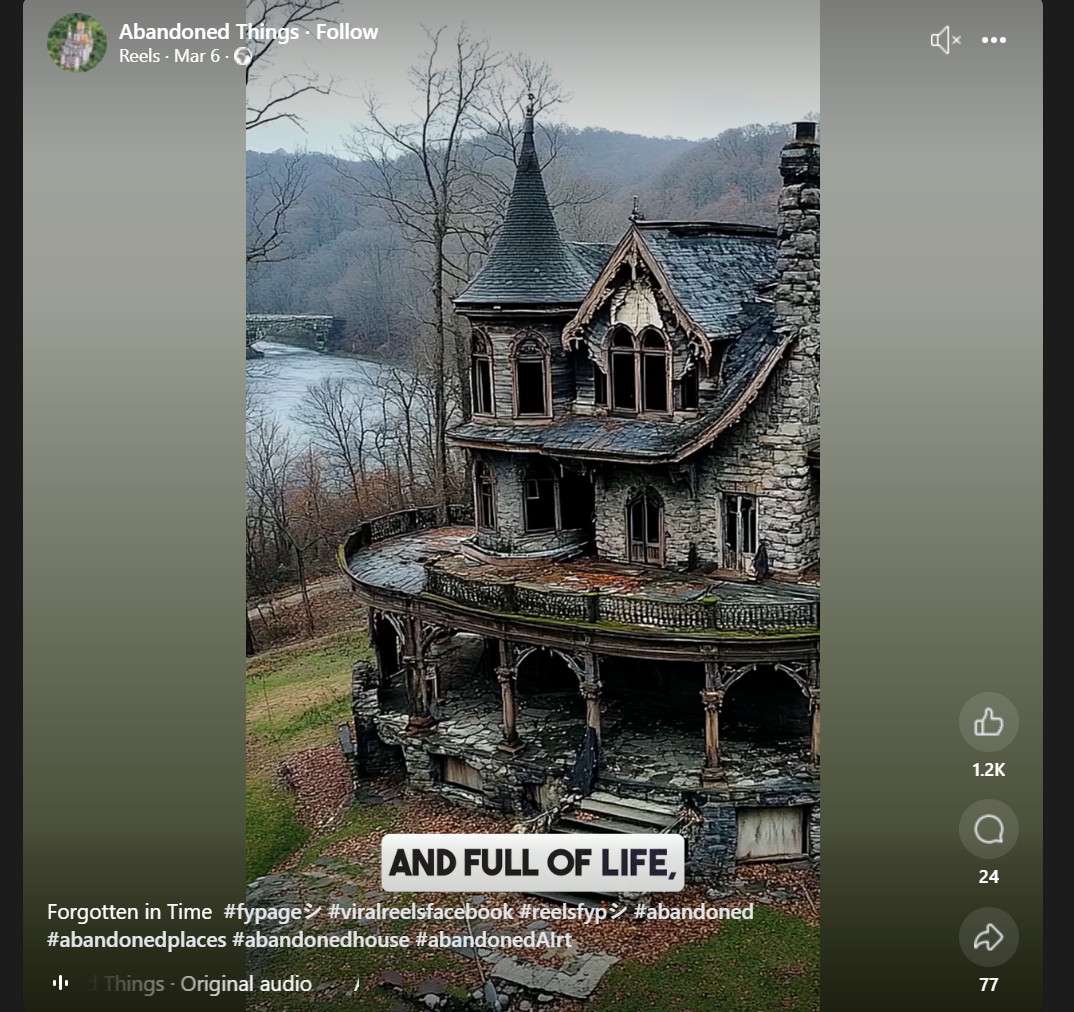 Don't Fall For The FAKE "Abandoned House" Facebook Scam