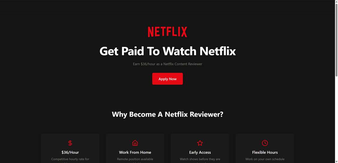 ReviewFlix.com "Netflix Reviewer" Scam - What You Need To Know