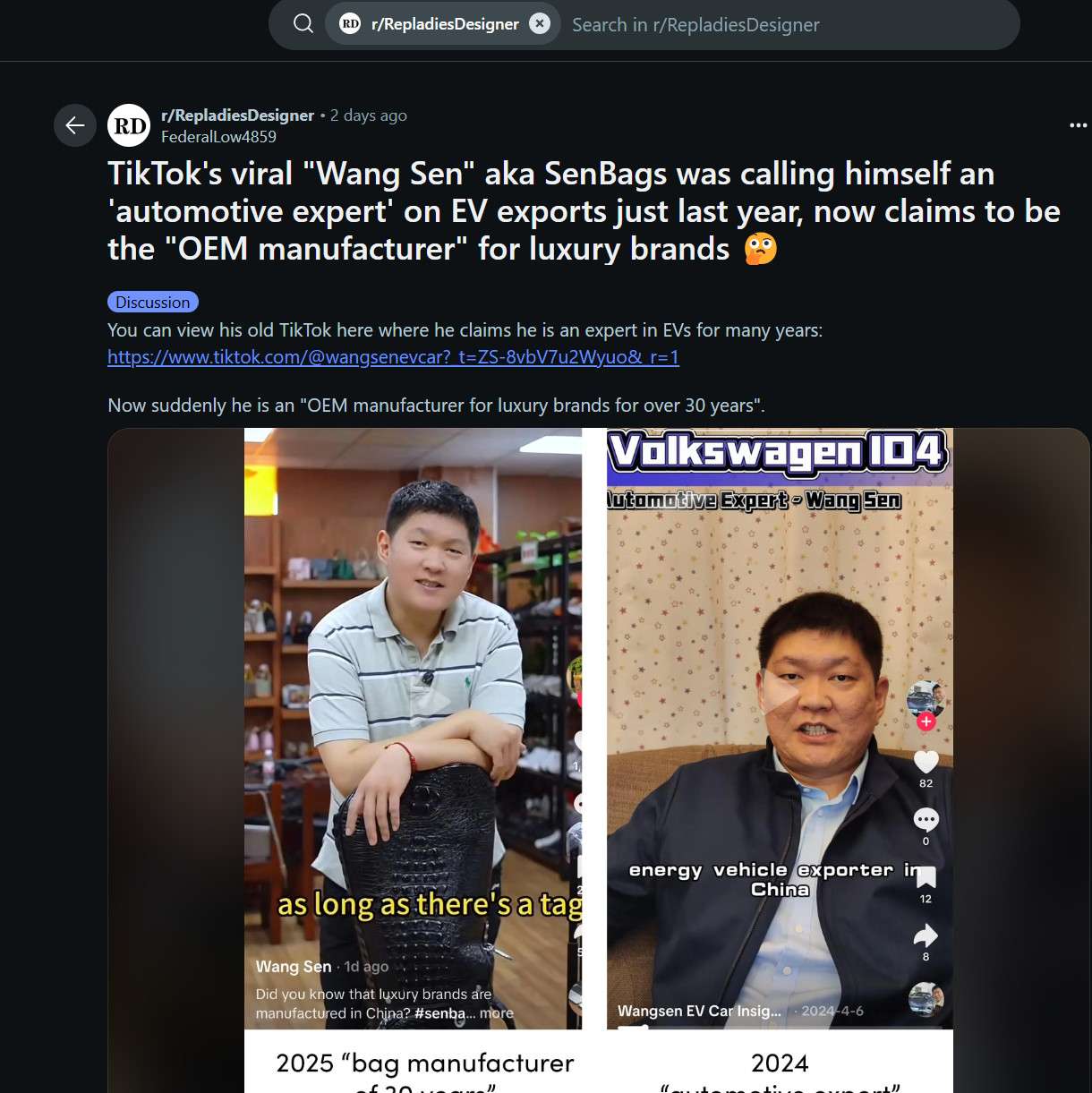 Wang Sen TikTok Handbags: Inside The Viral SenBags Controversy And Red ...