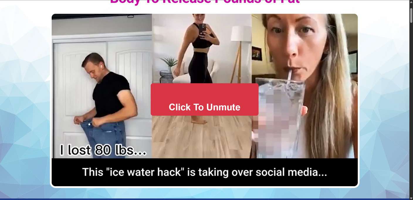 Is AquaSculpt A Scam? Ice Water Hack Weight Loss Claims Debunked