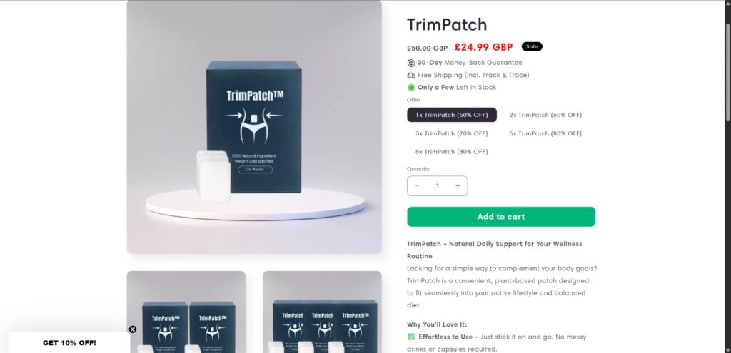 TrimPatch Scam: The Truth Behind The Viral Weight Loss Patch