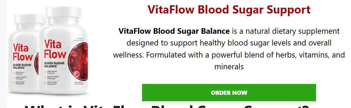 Vitaflow Blood Balance Blood Balance Support Supplement Review- Scam Or Legit? Read This