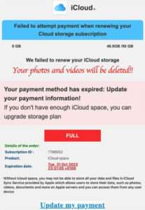 ICloud Storage Email Scam: The Email Scam That’s Stealing Apple IDs