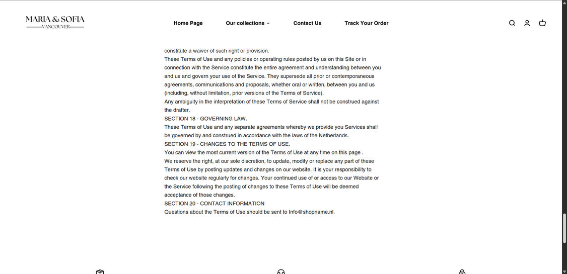 Maria & Sofia Vancouver Scam Store: What You Need To Know