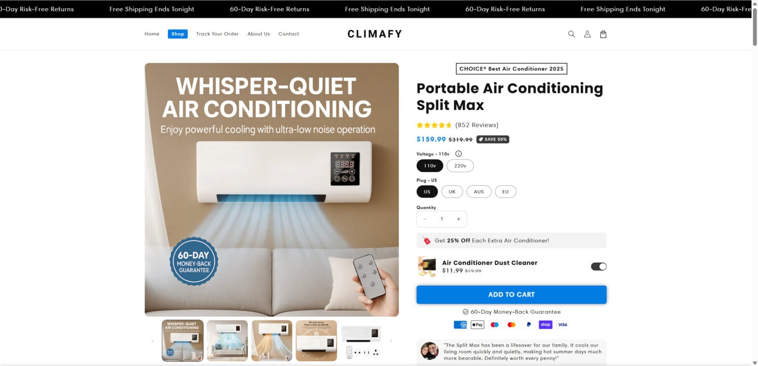 Climafy Air Conditioner Review: Is The Split Max AC A Scam Or Legit?