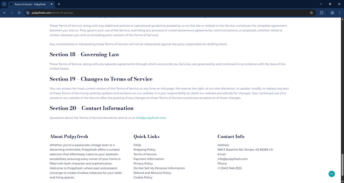 Pulpyfresh.com Scam Store: What You Need To Know