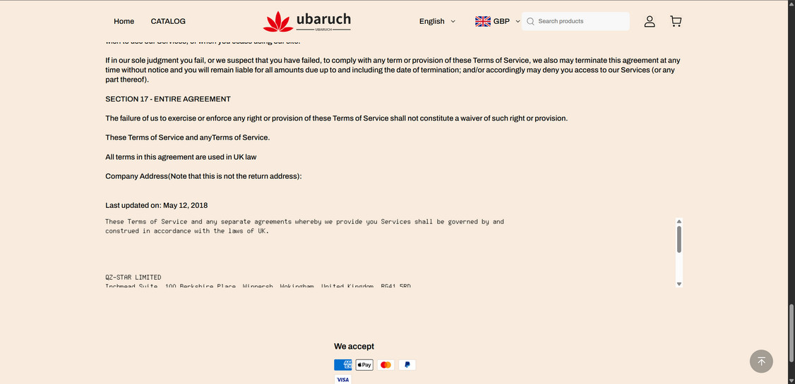 Ubaruch.com Scam Store: What You Need To Know