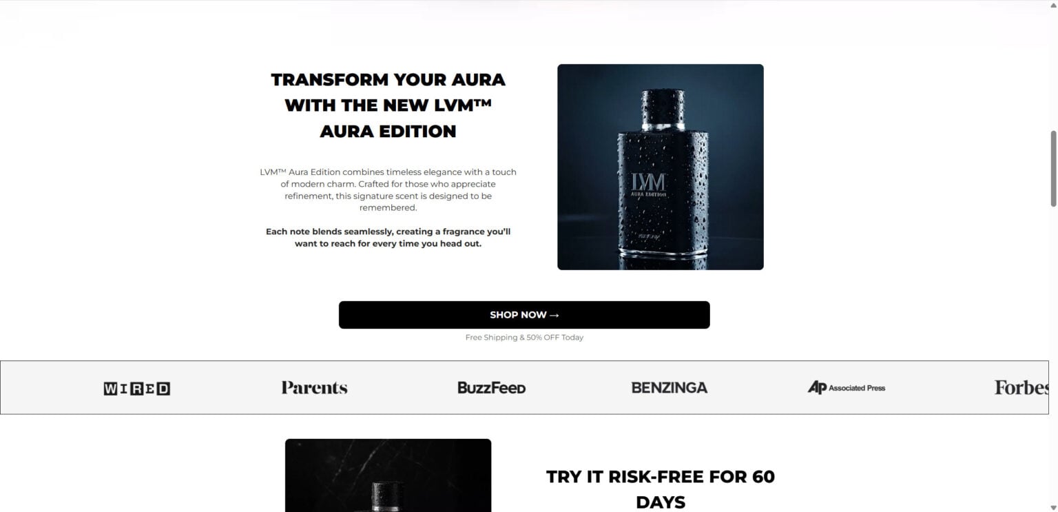 LVM Aura Perfume Review: Scam Exposed Or Real Attraction Formula?