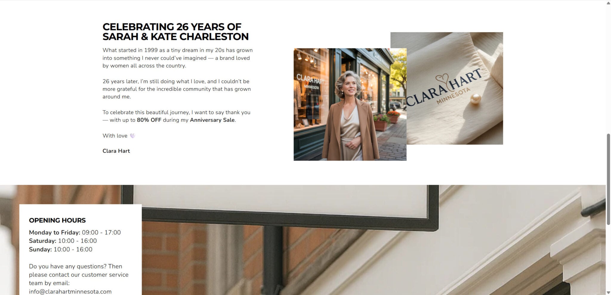 Clara Hart Minnesota Anniversary Sale Scam - Full Investigation