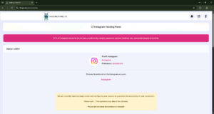 Instagram Hacking Panel Scam Exposed - Full Investigation