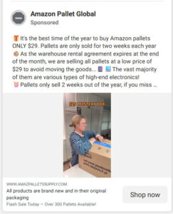 Amazon Mystery Box Scam - Fake Amazon Pallet Deals Explained