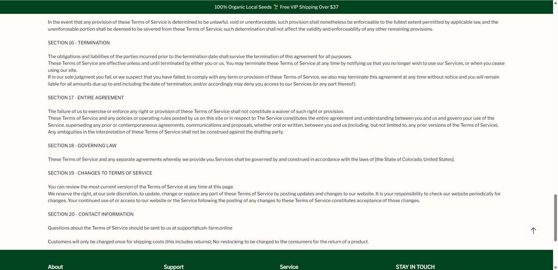 Lush-farm.com Scam Store: What You Need To Know