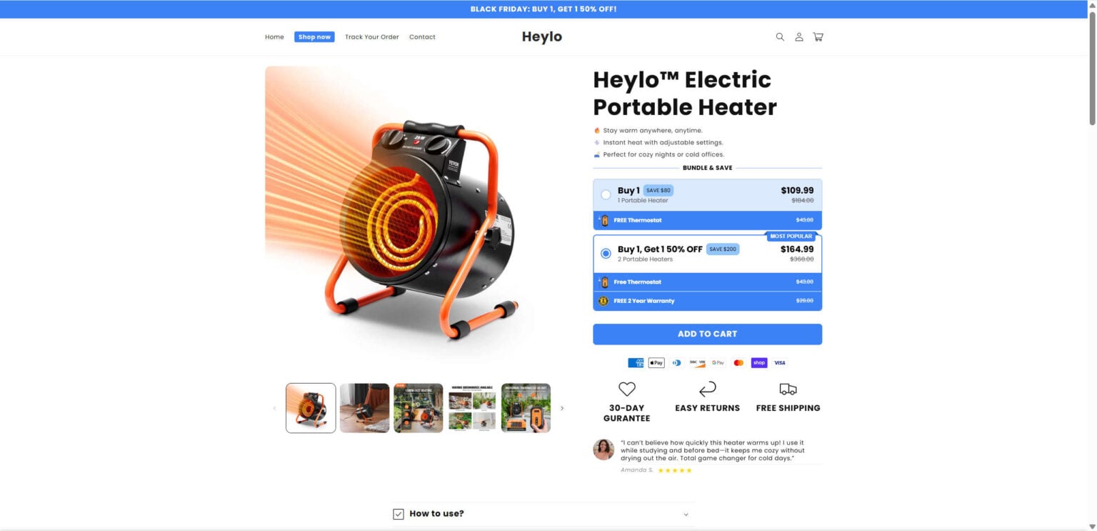 Heylo Electric Portable Heater Review - Should You Buy It?
