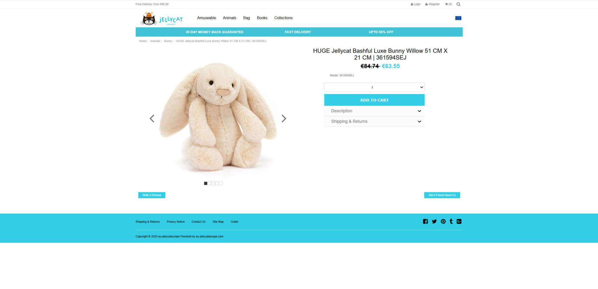 Beware The Fake Jellycat Scam Sites - The 90% Off Sale Con