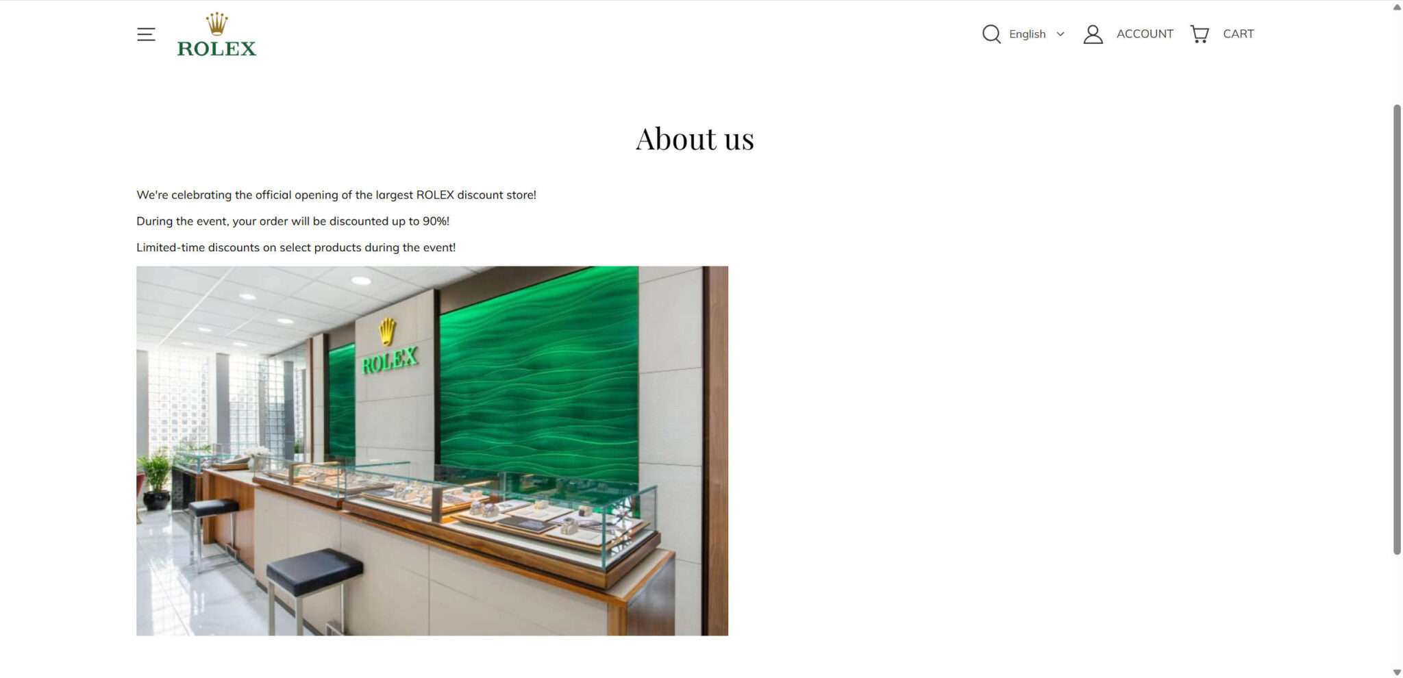 Rolex Watches 90% Off Sale – Scam Or Legit? The Truth Revealed