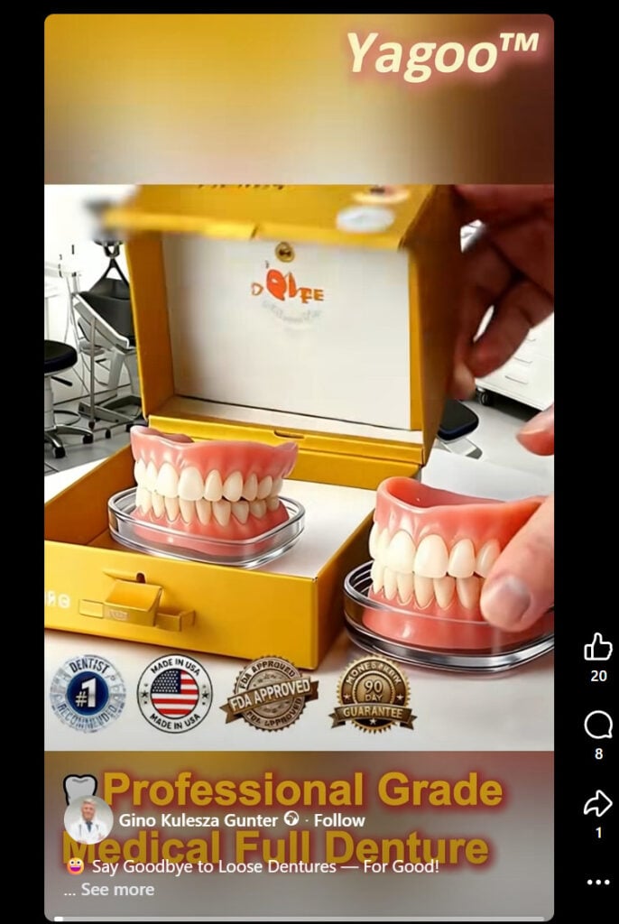 Yagoo Dentures - Should You Buy It? Full Investigation