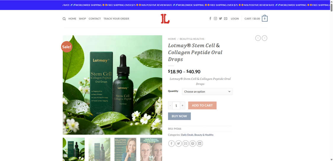 Lotmay Stem Cell Drops “Ice And Gelatin Trick” Weight-Loss Scam Exposed