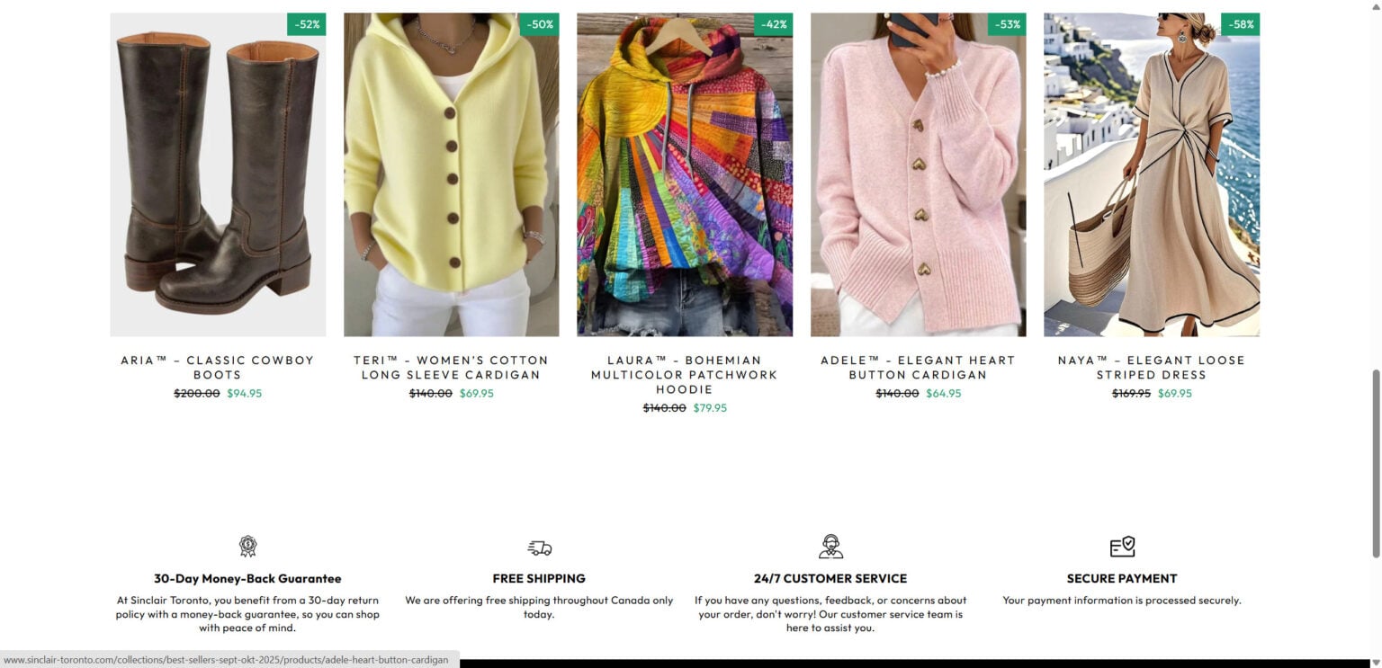 Sinclair Toronto Clothing Exposed: Honest Review Before You Waste Your ...