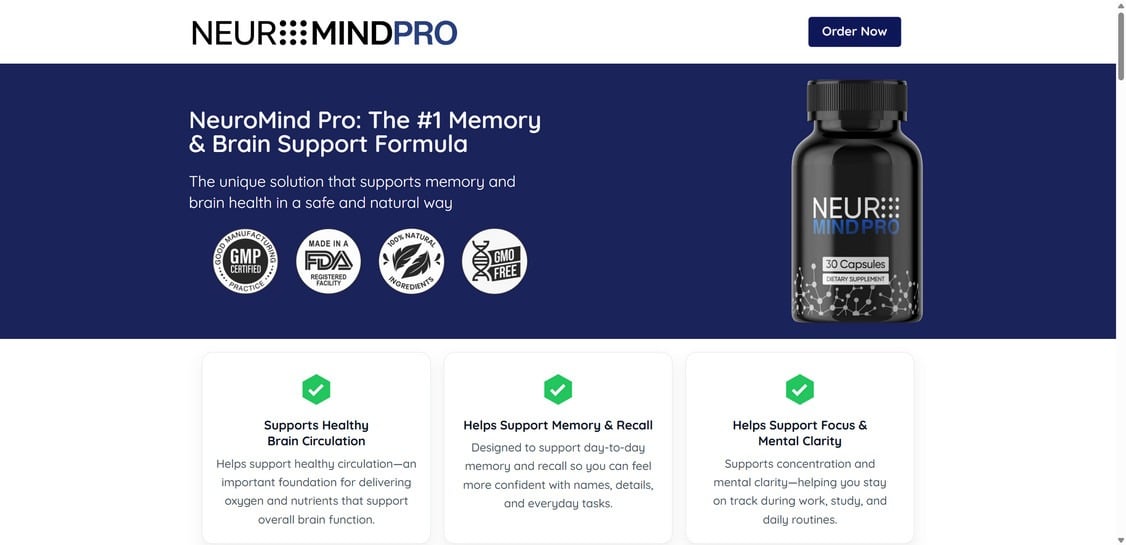 Neuro Mind Pro Supplement – Scam Ads & Red Flags