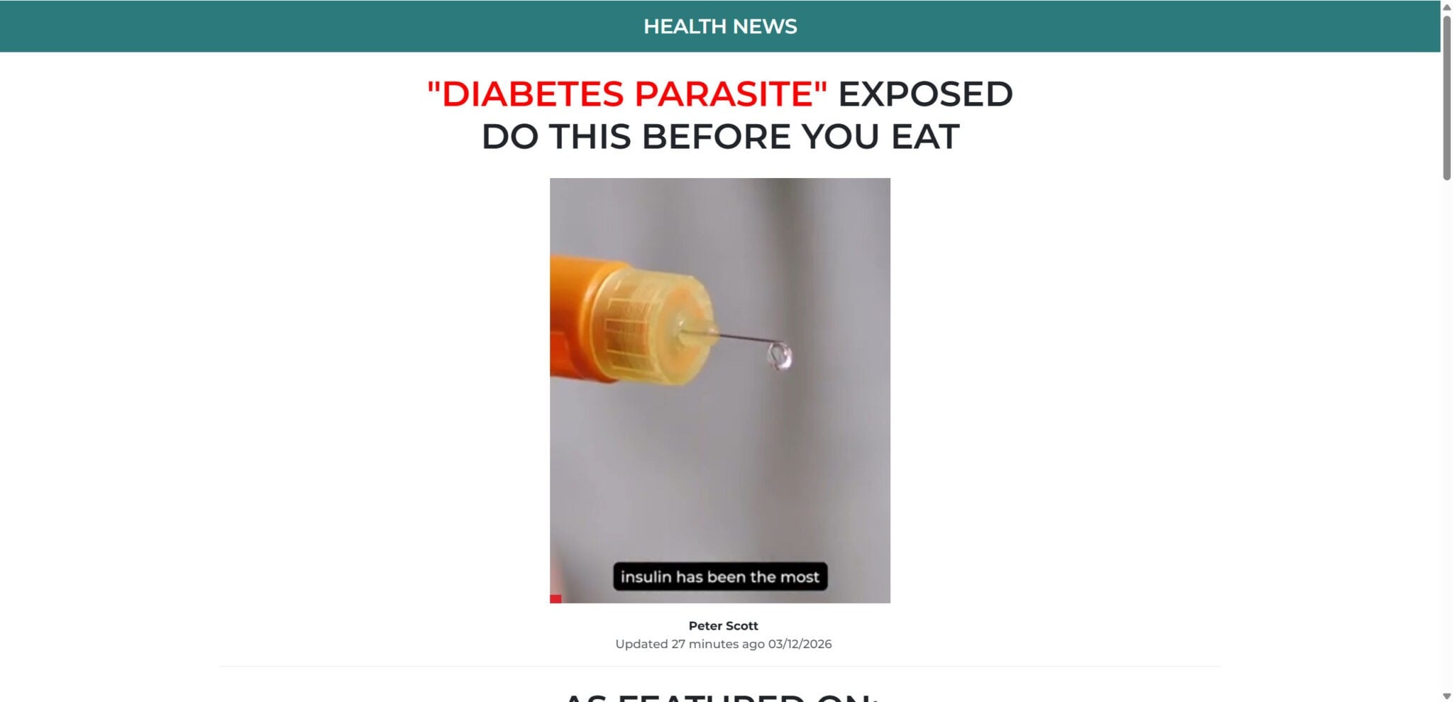 Glycovit Drops Supplement - Scam Or Legit? Full Investigation
