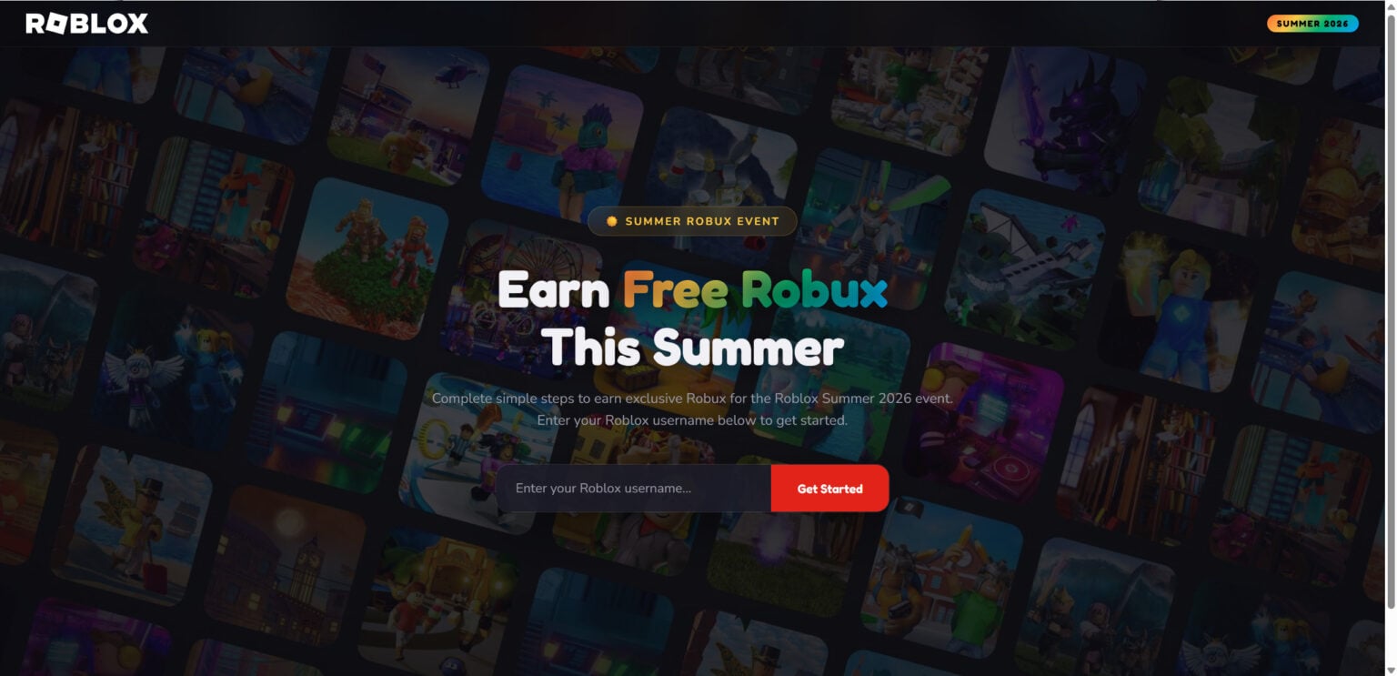RobloxSummer Scam EXPOSED: The Fake “Summer Robux Event” That Never ...