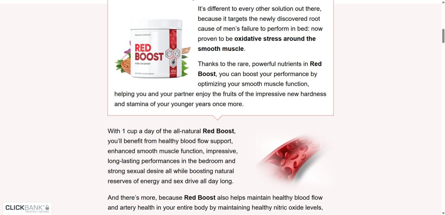 Red Boost Supplement EXPOSED – Scam Ads & Red Flags