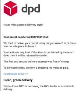 DPD Failed Delivery Scam EXPOSED: The Fake Redelivery Fee Trap Is BACK