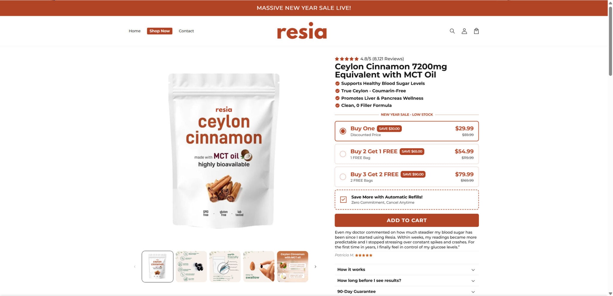 Resia Ceylon Cinnamon EXPOSED - Scam Or Legit? Full Investigation